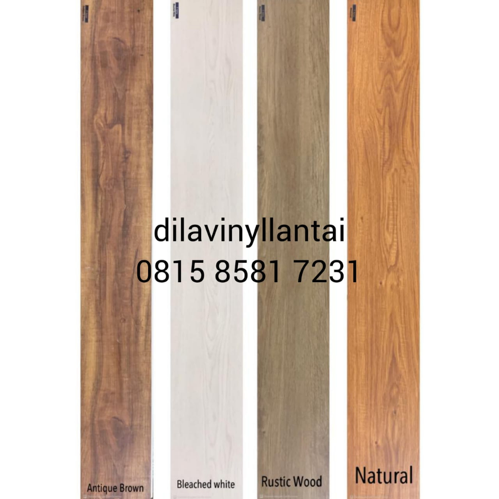 Jual Lantai SPC Motif Kayu Pemasangan Sistem Click Anti Rayap & Air Tebal 4mm | Shopee Indonesia