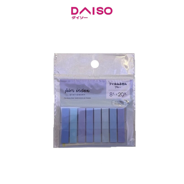 Jual Daiso Film Sticky Note Pop Up Type Blue 160 Notes Shopee