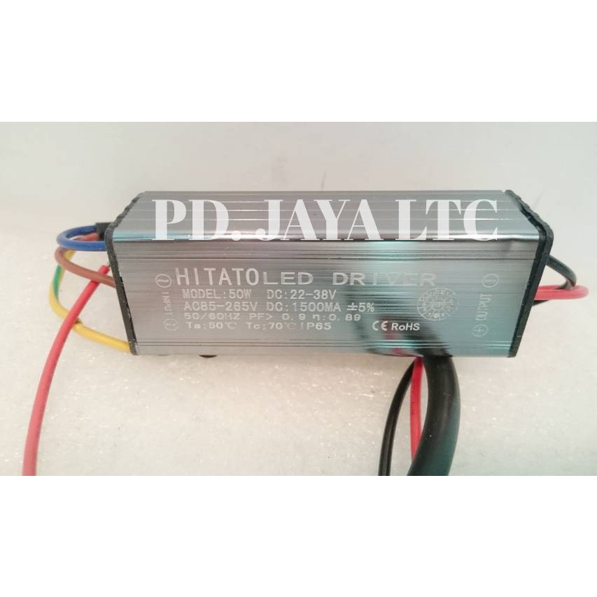 Jual Hitato Travo Hitato Ballast - Hitato Driver LED 50 Watt | Shopee ...