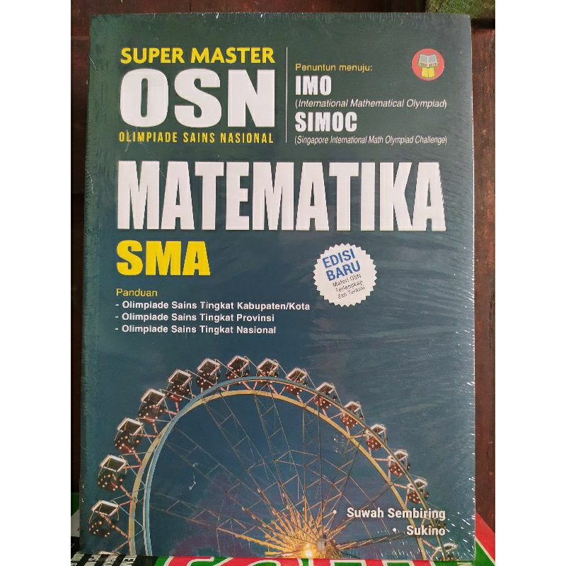 Jual BUKU SUPER MASTER OSN (OLIMPIADE SAINS NASIONAL) MATEMATIKA SMA | Shopee Indonesia