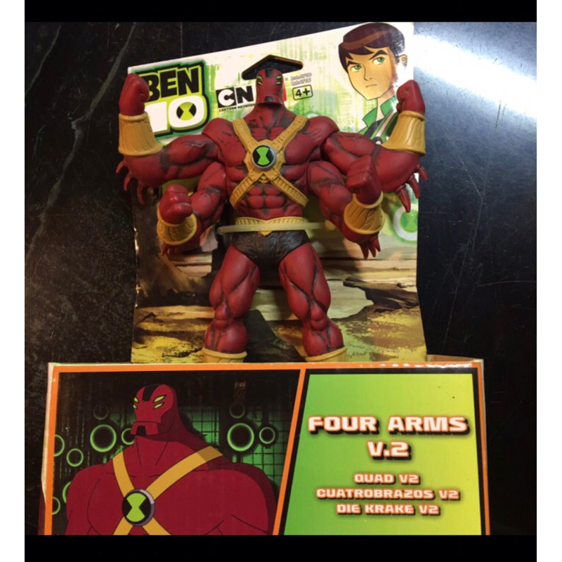 Jual mainan anak figure Ben 10 four arms | Shopee Indonesia