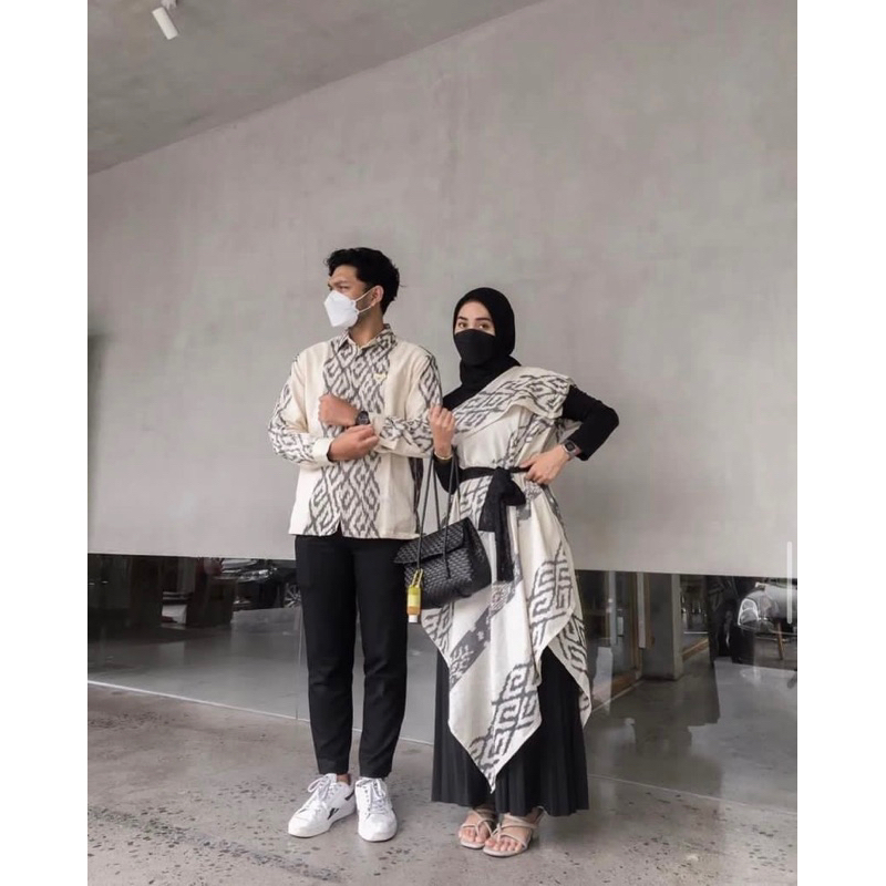 Jual baju couple tenun terbaru motif toraja | Shopee Indonesia