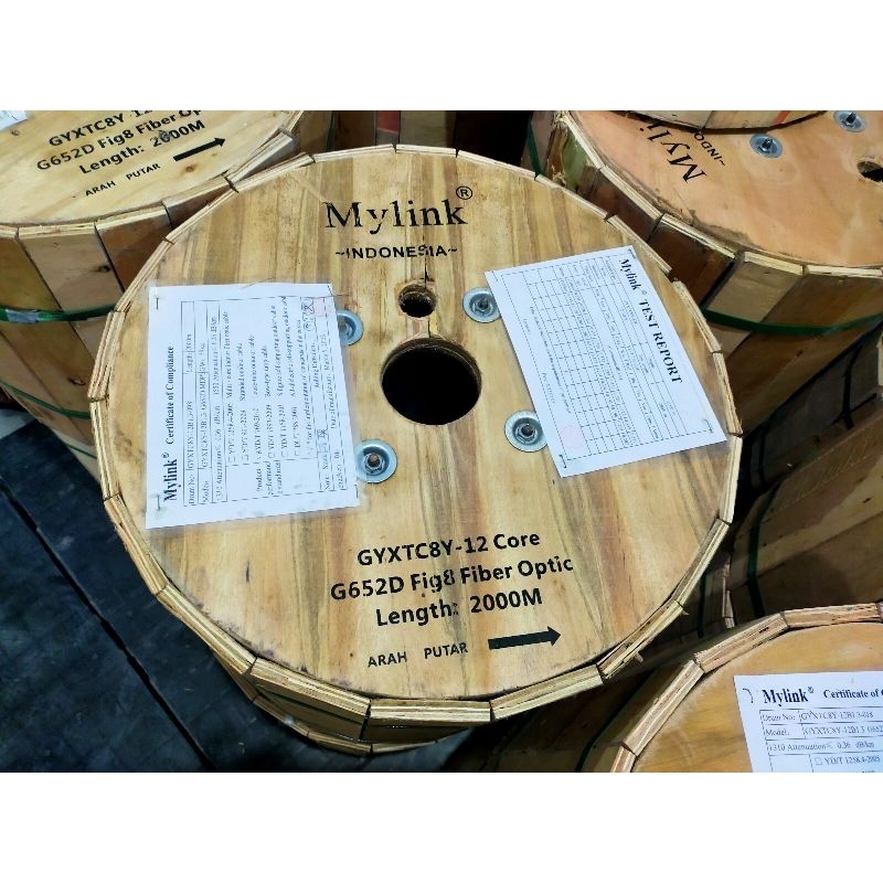 Jual Kabel Fiber Optic 12 Core Fig 8 My Link | Shopee Indonesia