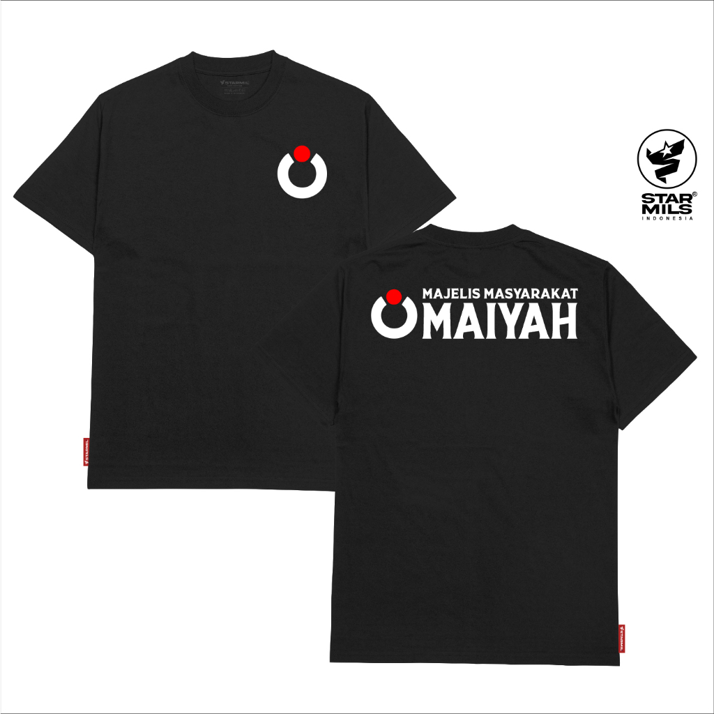 Jual PROMO KAOS MAIYAH 01 CAK NUN MAJLIS MASYARAKAT MAIYAH katun combed ...