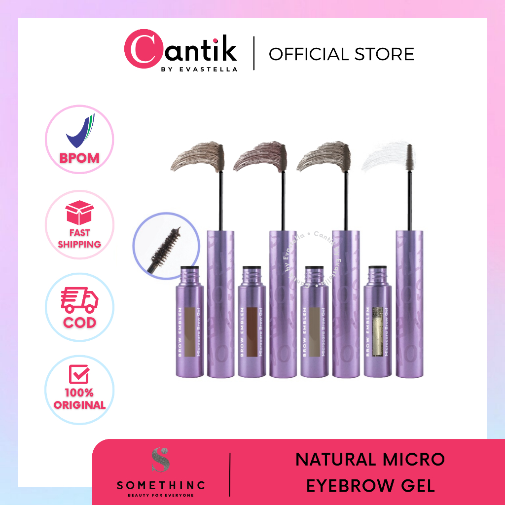 Jual CANTIK - SOMETHINC Brow Emblem Microcara Brow Gel Waterproof ...
