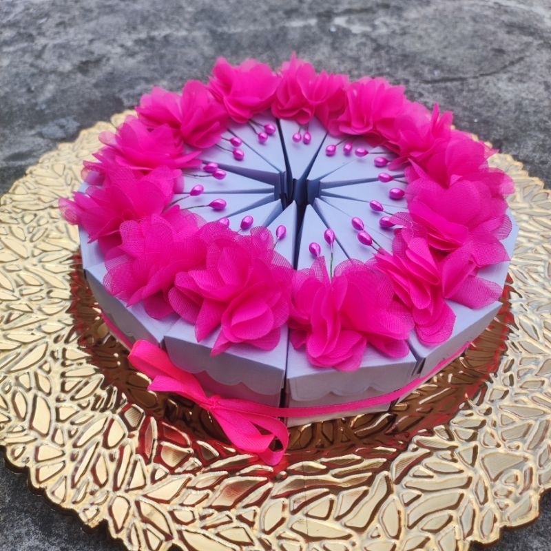 Jual (13pcs)box sirih pinang slice cake/tempat sirih pinang/ box candy ...