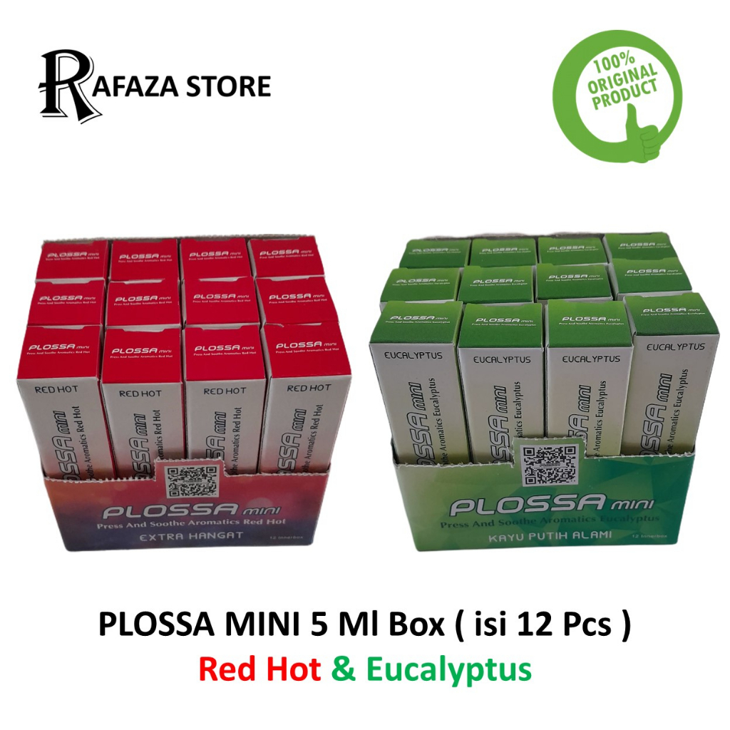 Jual Plossa Mini Minyak Angin Aromatherapy Box isi 12 Pcs | Shopee ...