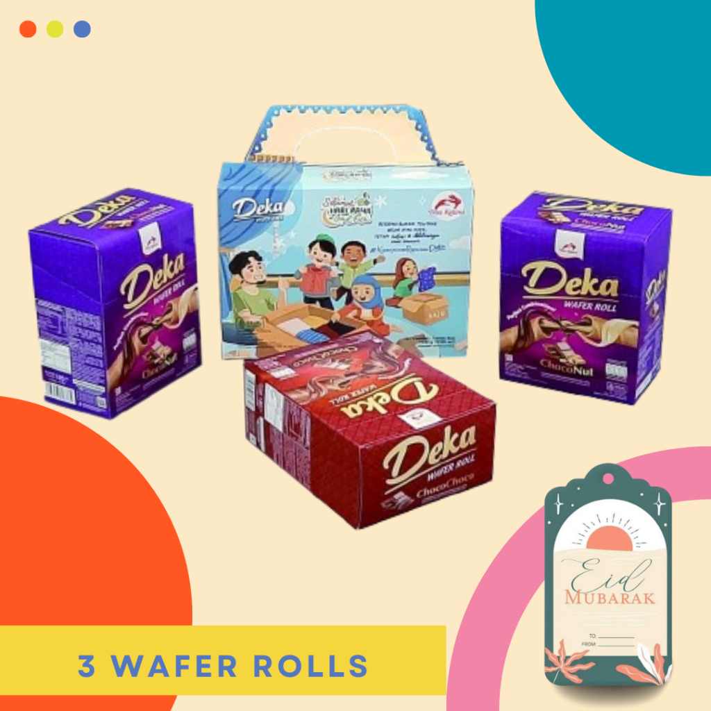 Jual DEKA WAFER ROLLS BOX edisi Idul Fitri Paket Hampers Free Kartu ...