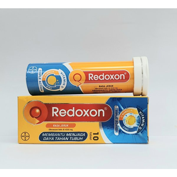 Jual REDOXON BOTOL ISI 10 TABLET / MULTIVITAMIN C, D, DAN ZINC | Shopee ...