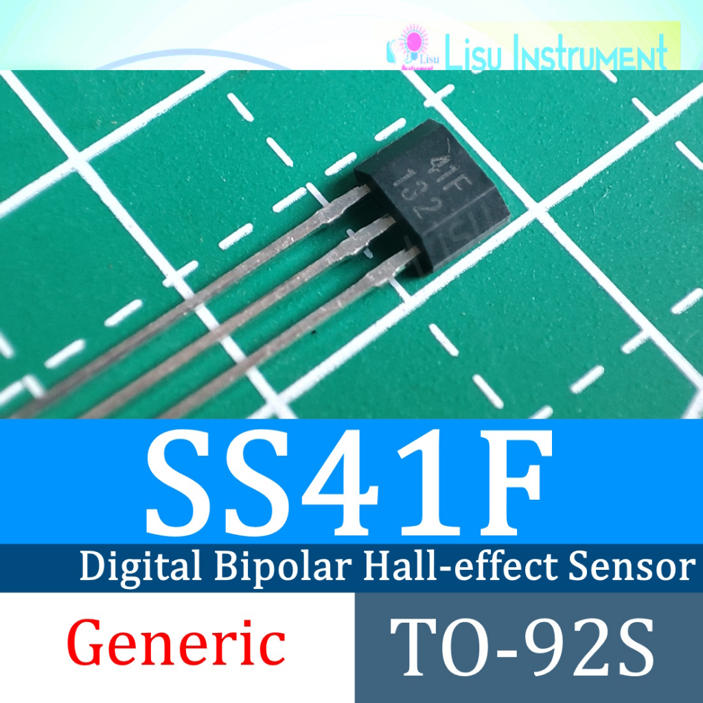 Jual SS41F Digital Bipolar Hall-effect Sensor 41F 0H41 SH41 S41 A41F TO-92S | Shopee Indonesia