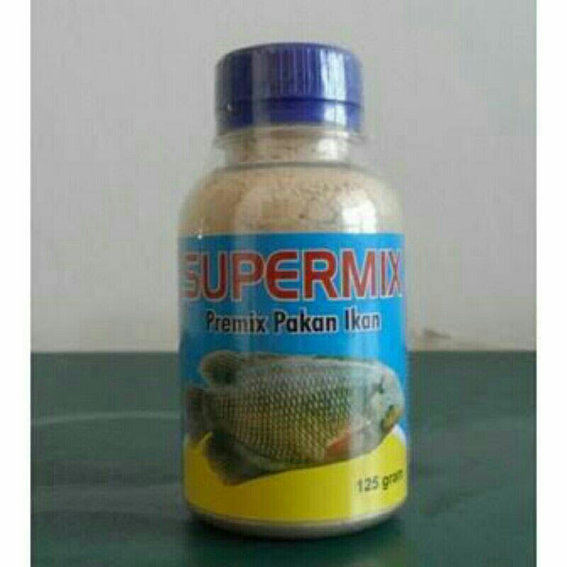 Jual SUPER MIX Vitamin Ikan campuran pakan gurame nila patin gabus lele ...