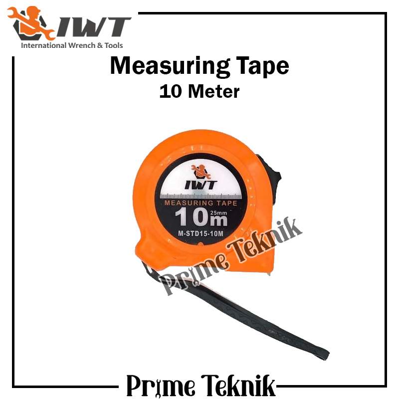 Jual Meteran Measuring Tape 10 Meter IWT 10Meter 10M M Mtr | Shopee ...
