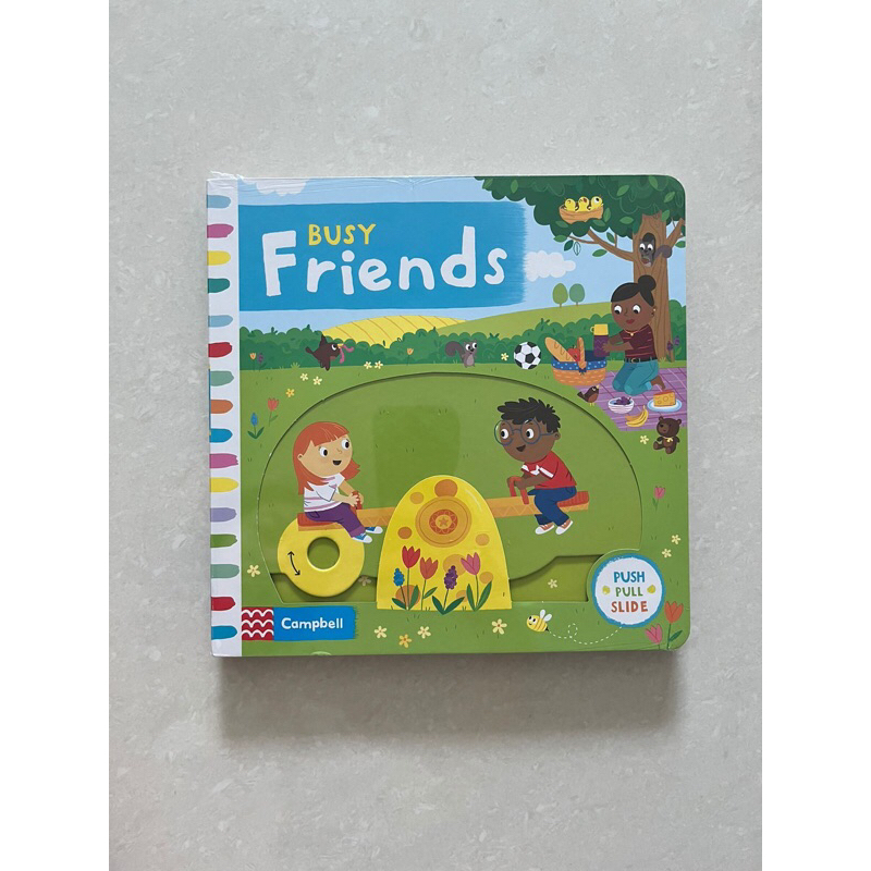 Jual Campbell Busy Series - Push Pull Slide Book (Original) - buku anak ...