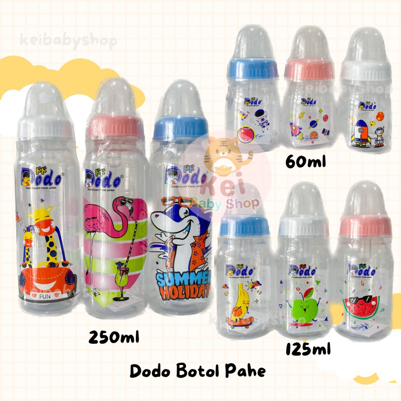 Jual Dodo Botol Pahe 60ml 125ml 250ml / Botol Susu Bayi | Shopee Indonesia