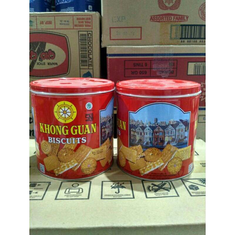 Jual Khong guan mini biskuit family kaleng 650gr | Shopee Indonesia