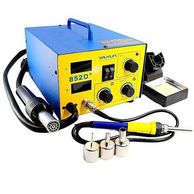 Jual Rework Station Hot Air Gun & Soldering Yaxun 852D+ (Plus) | Shopee Indonesia