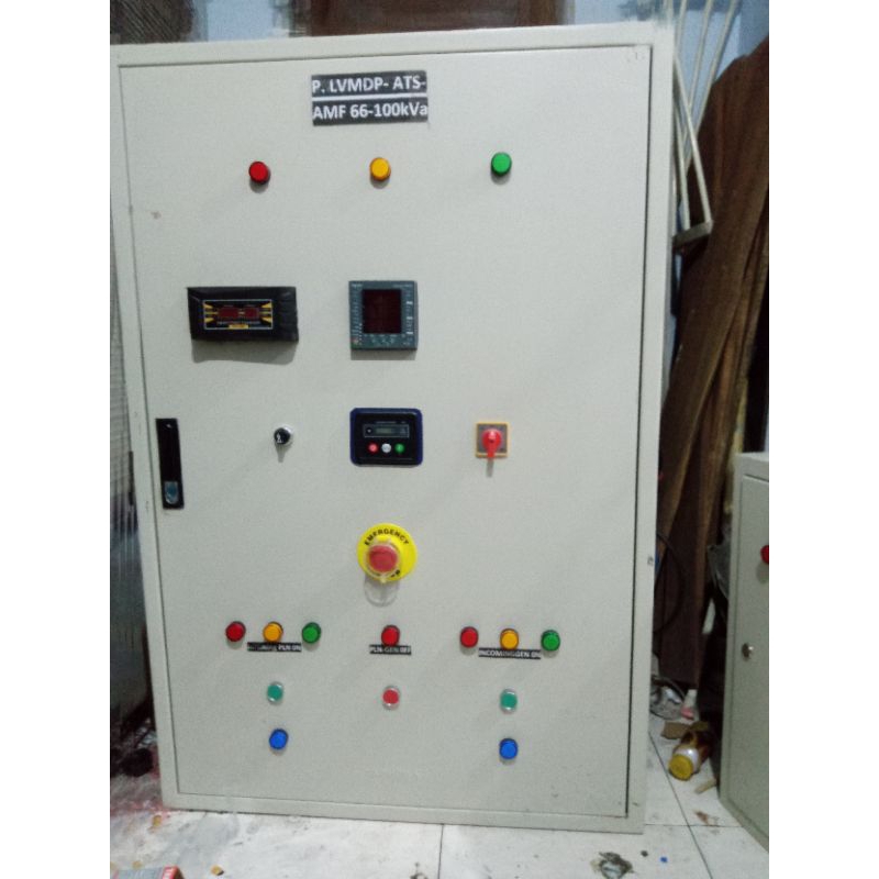 Jual PANEL LVMDP+ATS AMF 66kVa-100kVa. 3phase | Shopee Indonesia