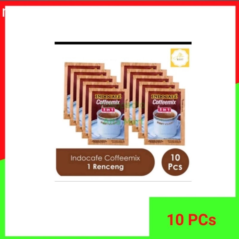 Jual Indocafe Coffeemix Sachet 10 Pcs x 20 Gr Kopi Mix | Shopee Indonesia