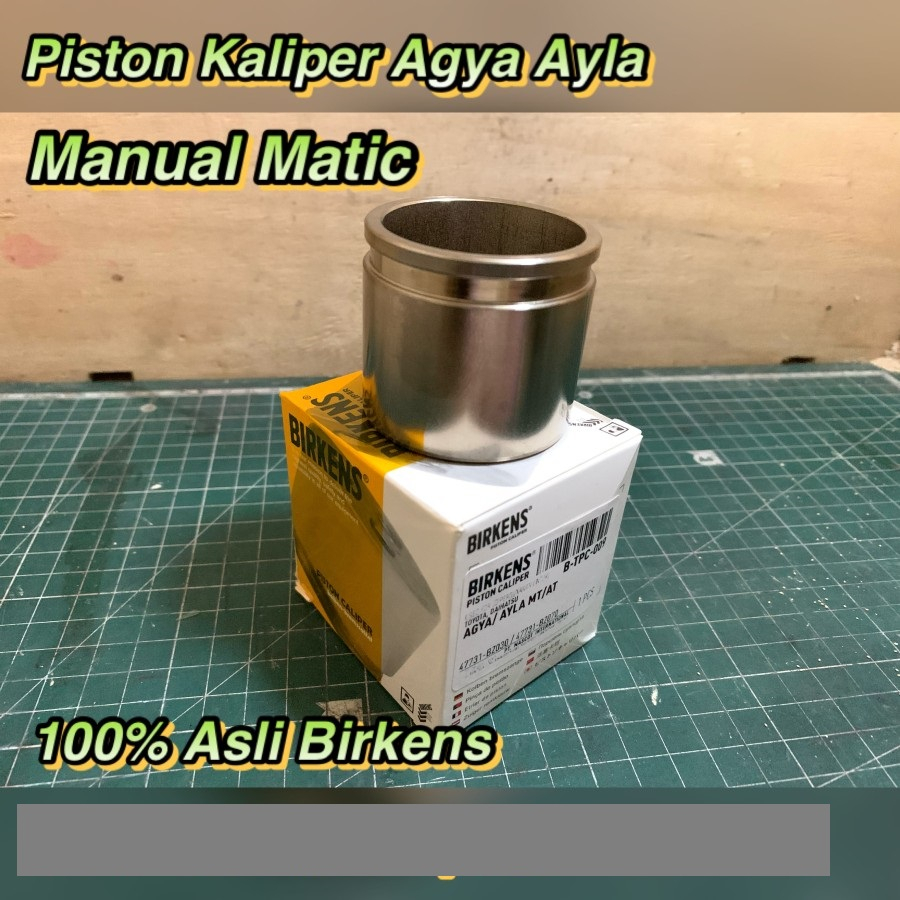 Jual Piston Kaliper Rem Agya Ayla MT AT 100% Asli Birkens | Shopee ...
