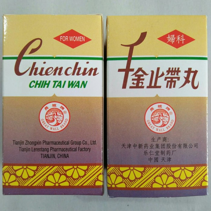 Jual CHIEN CHIN CHIH TAI WAN Herbal Mampu Mengurangi Keputihan Pada ...