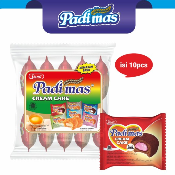 Jual ( Per Pack isi 10 ) Padimas Cream Cake | Shopee Indonesia