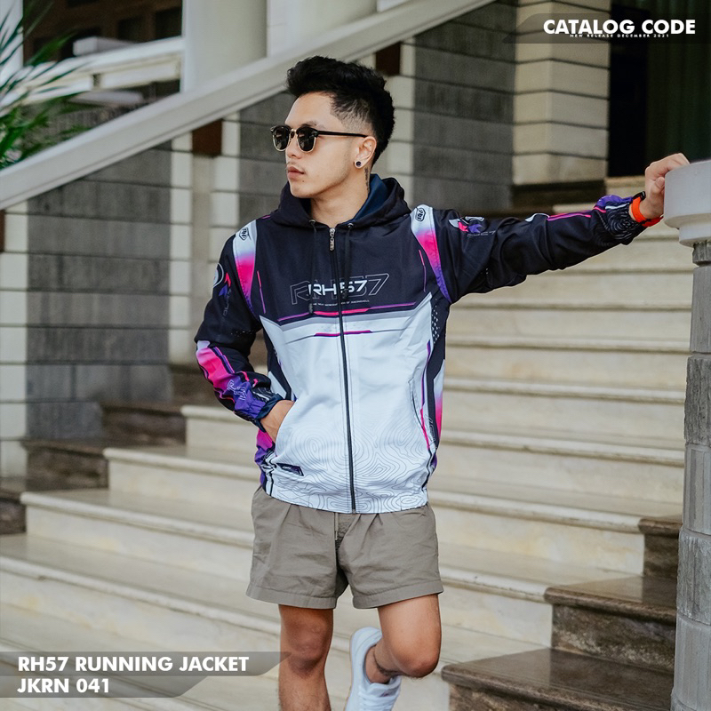 Jual RH57 JAKET RUNNING JKRN 041 || JAKET PRIA / JAKET WANITA ...
