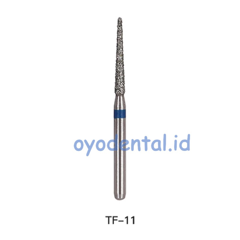 Jual Dental Diamond Bur TF Taper Fisur DI EX High Speed / Mata Bur High Speed | Shopee Indonesia