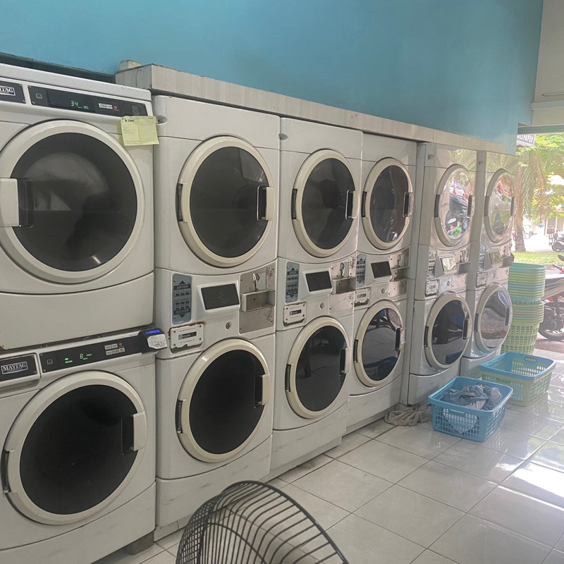 Jual mesin cuci laundry coin May Tag | Shopee Indonesia