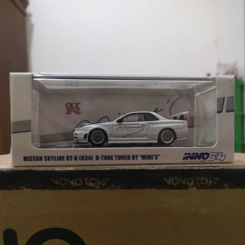 Jual Inno64 Inno Nissan Skyline GTR R34 R-Tune Tuned by MINE'S | Shopee ...