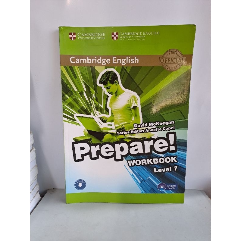Jual Cambridge English Prepare Workbook Level 7 B2 English Profile. | Shopee Indonesia