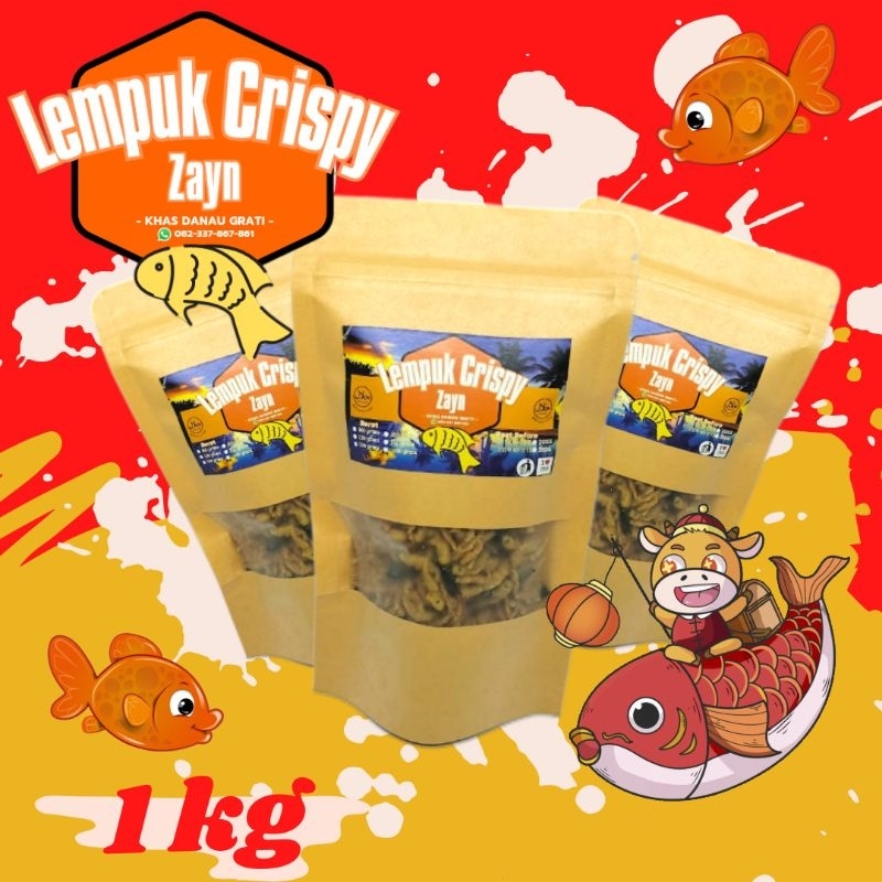 Jual LEMPUK CRISPY 1KG IKAN KHAS DANAU RANU GRATI - PASURUAN | Shopee ...