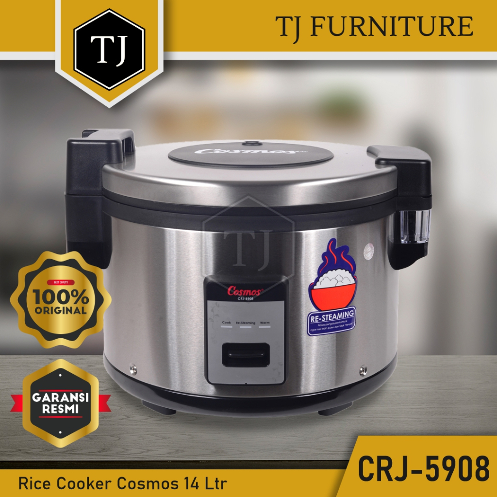 Jual Cosmos Rice Cooker Jumbo Non Stick / Penanak Nasi Stainless ...