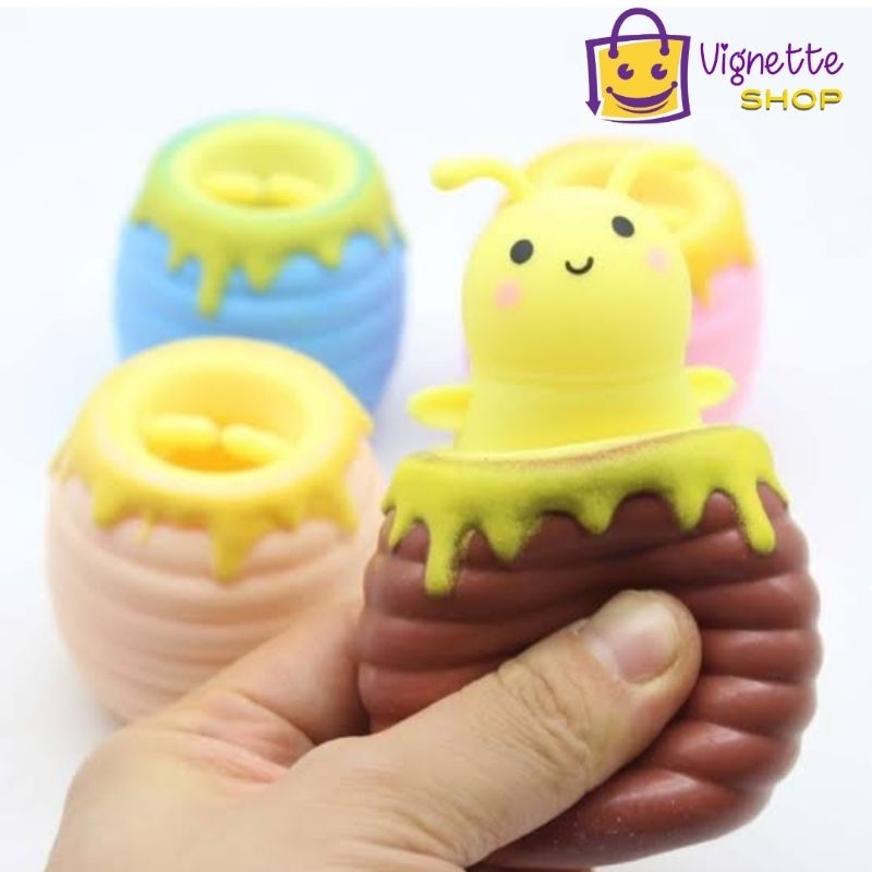 Jual Mainan Squishy Pop Up Tupai Cangkir Guci Pohon Wortel Telur Topi ...