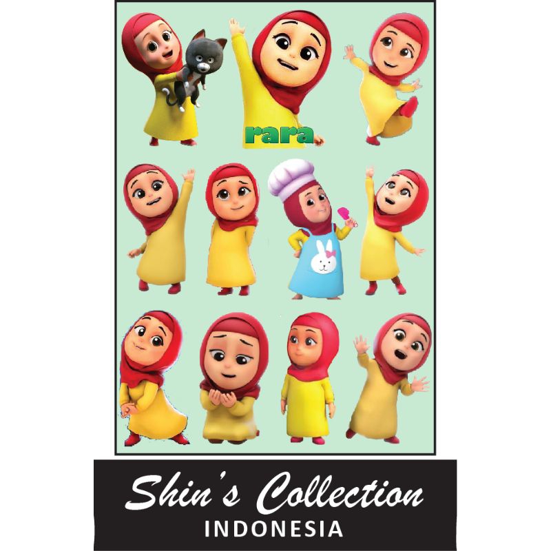 Jual Sticker stiker murah anti air Rara Solo | Shopee Indonesia
