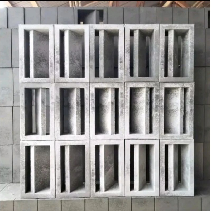 Jual Roster beton Minimalis Nako Panjang 15 x 30 | Dinding/Pagar rumah ...