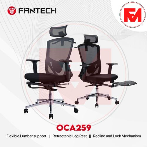 Jual FANTECH OCA259 OC-A259 Kursi Kantor Kerja Jaring Premium Office ...