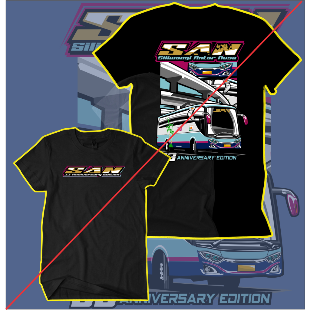 Jual KAOS BIS SAN SPESIAL EDITION COMBED 24 S | Shopee Indonesia