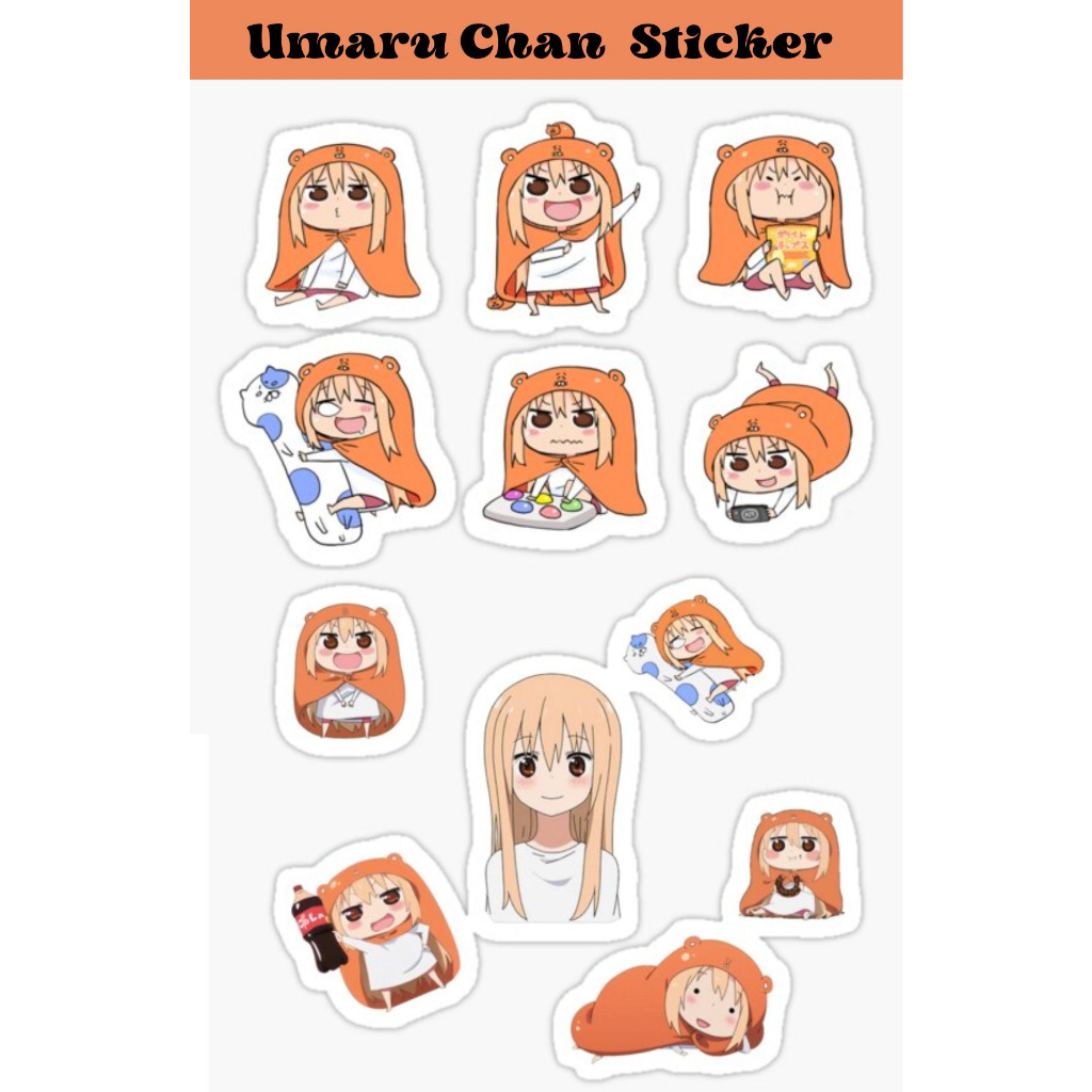 Jual Sticker UMARU CHAN chibi cute anime aesthetic bisa custom | Shopee ...