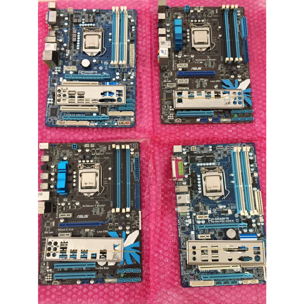 Jual PAKETAN INTEL CORE I5 750 2.66Ghz / MOBO P55 LGA 1156 + PROCESSOR ...