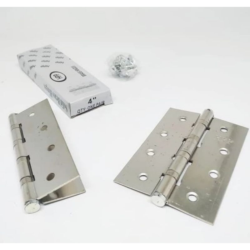 Jual ENGSEL PINTU 4 INCH STAINLESS SILVER | Shopee Indonesia