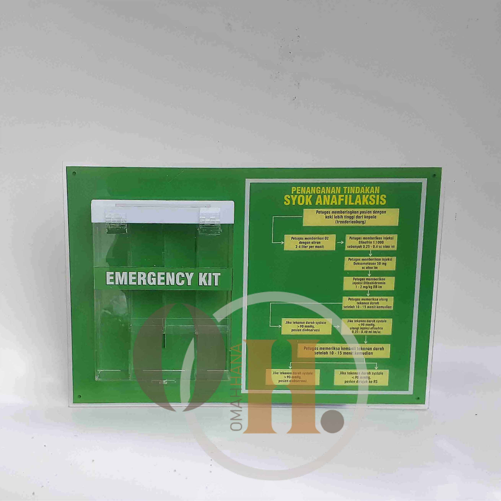 Jual Kotak Emergency Kit, Tempat Penyimpanan Obat Emergency, Kotak ...
