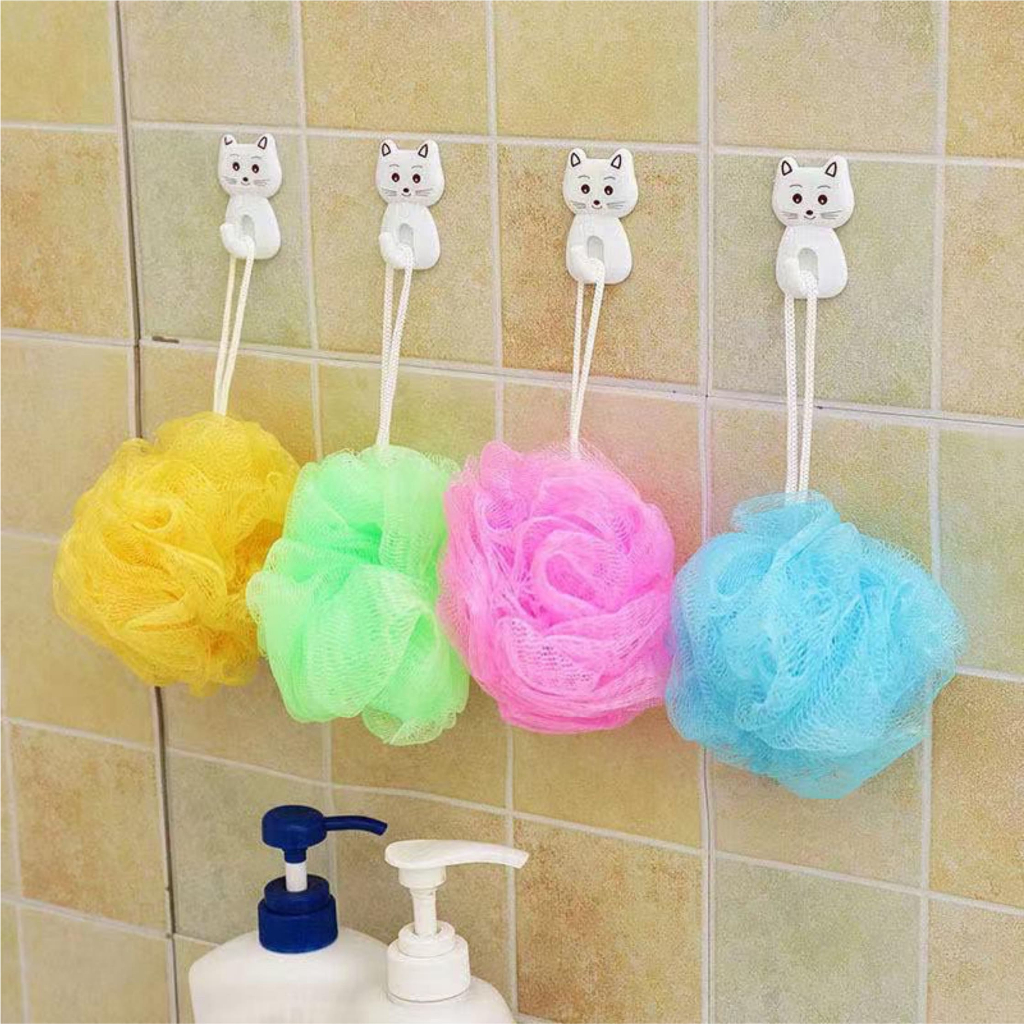 Jual SPONS MANDI SHOWER PUFF Bath Sponge Jaring Sikat Badan Spon Busa ...