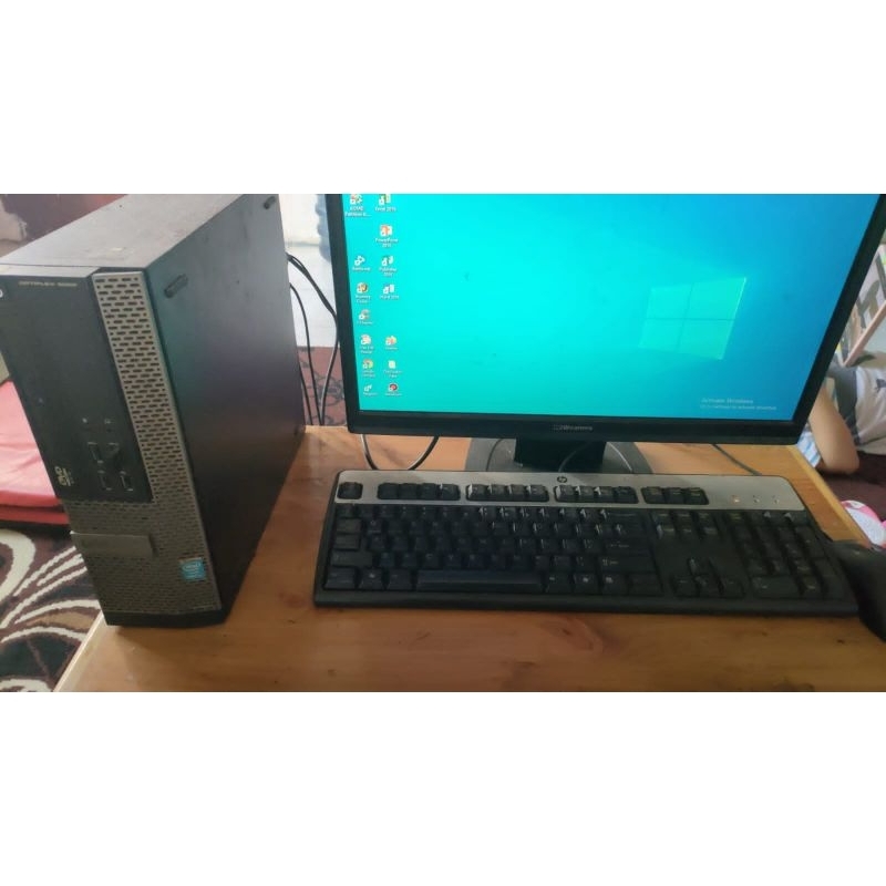 Jual PC Built up Dell optiplex second core i5 + LCD 19 inch | Shopee ...