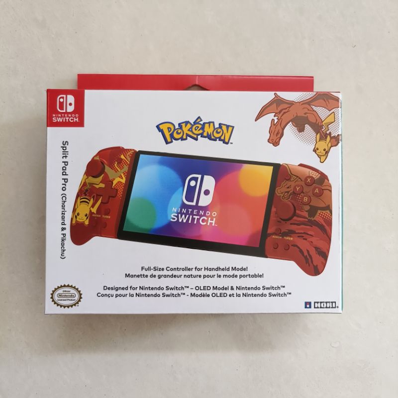 Jual Hori Split Pad Pro Nintendo Switch Charizard Pikachu Controller ...