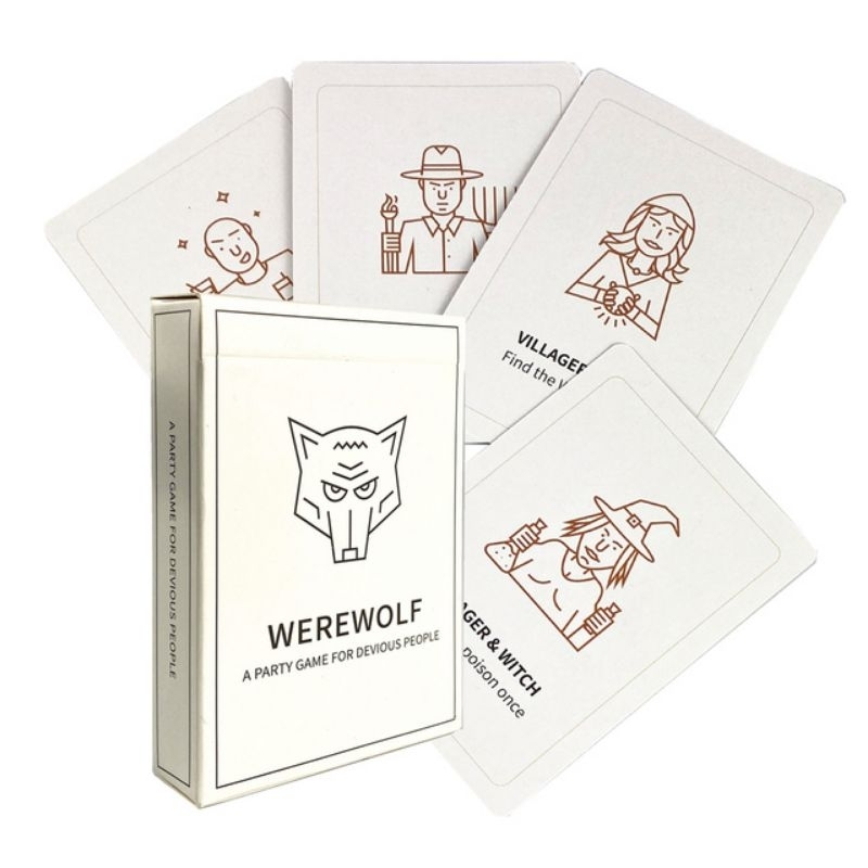 Jual werewolf a party game for devious people - board game | Shopee ...