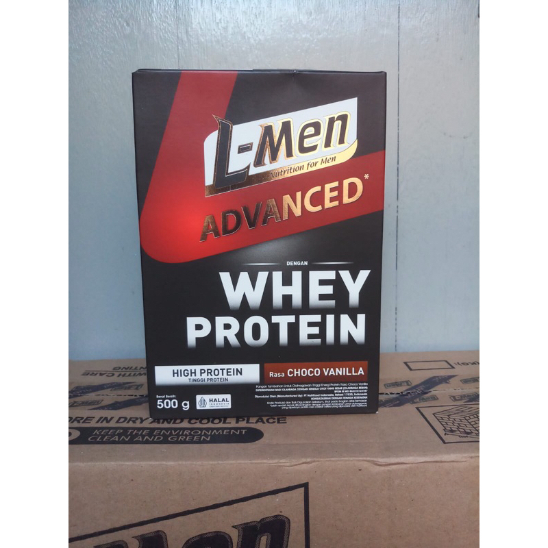 Jual L-Men Advanced why protein choca vanilla 500gram | Shopee Indonesia
