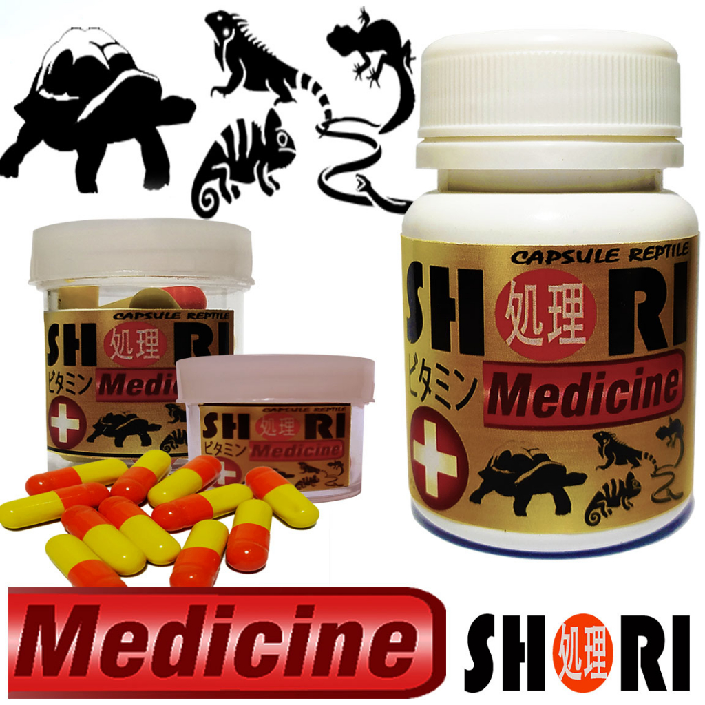 Jual SHORI REPTILE MEDICINE VITAMIN OBAT SUPLEMEN TEGU GECKO SALVA BD ...