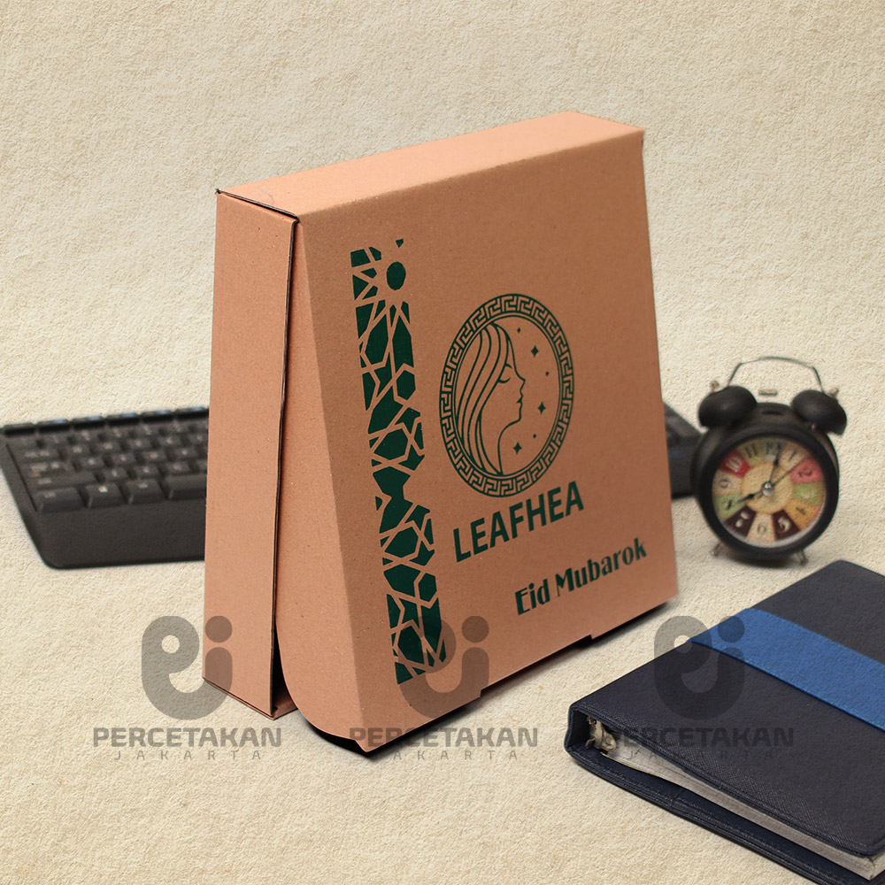 Jual Sablon / Cetak Kardus Corrugated 25x25x5 CM | Die Cut | Kotak ...