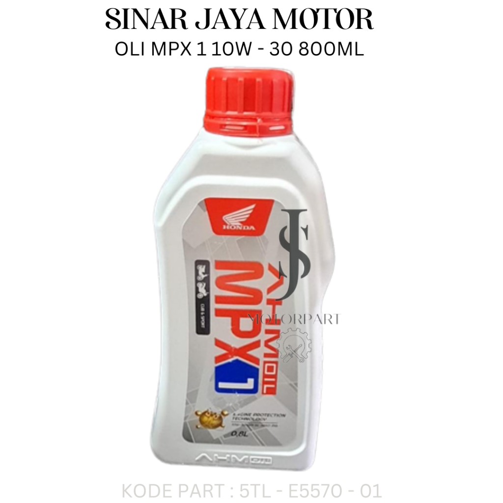 Jual Oli Motor MPX 1 10W-30 0.8L 800ML | Shopee Indonesia