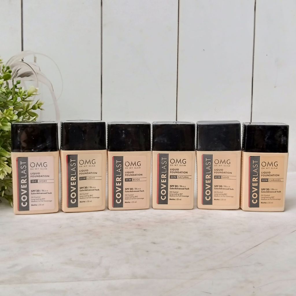 Jual OMG Cover Last Liquid Foundation 25ml | Shopee Indonesia